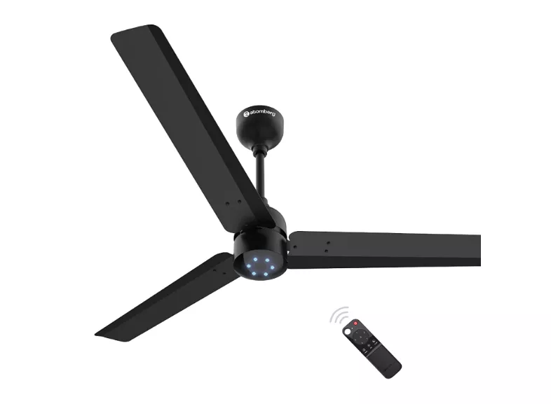 Buy Atomberg Renesa 1200mm BLDC Motor with Remote 3 Blade Energy Saving Ceiling Fan Black at the Best Price in India