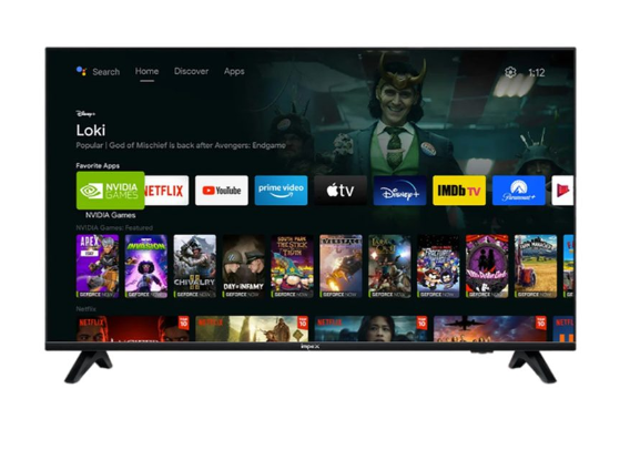 Buy Impex 139 cm (55 inches) UHD 4K Smart Android LED TV | GRANDE 55 at ...