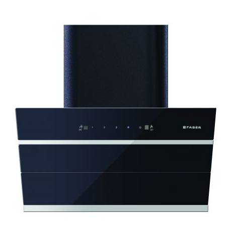 Buy FABER Zenith FL SC AC BK 90 Wall Mounted Chimney, Black at the Best ...